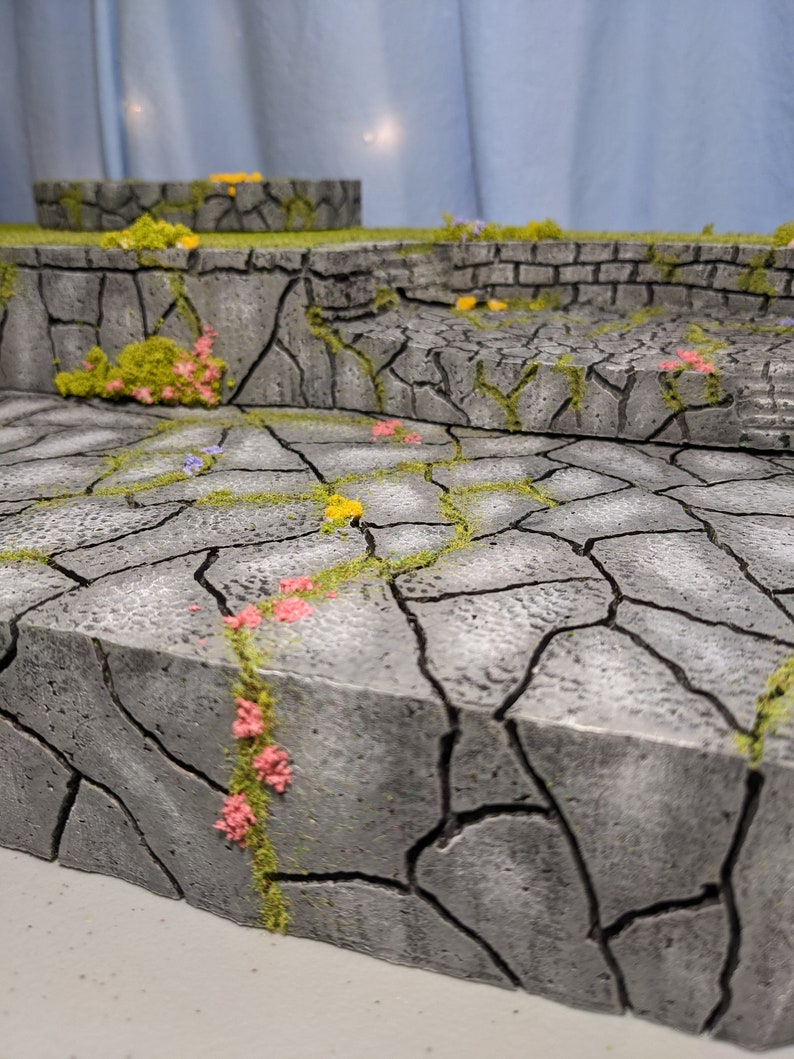 Summer Spring Village Display Platform Waterfall lemax | Etsy