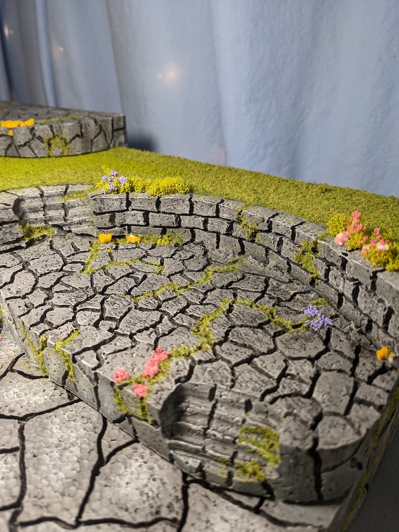 Summer Spring Village Display Platform Waterfall lemax | Etsy