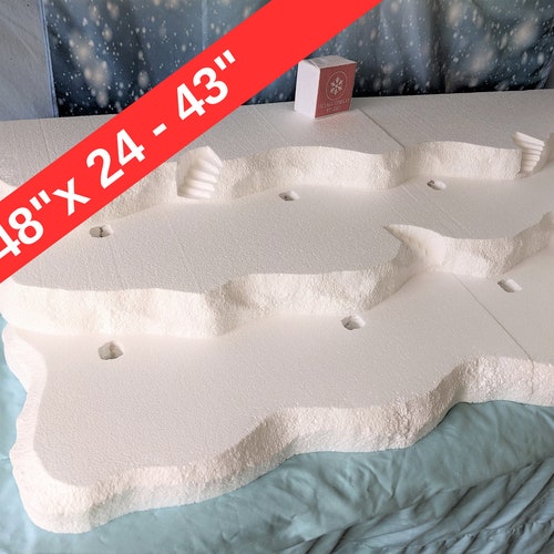 3-piece Christmas Village Display Platform Department 56 Lemax - Etsy