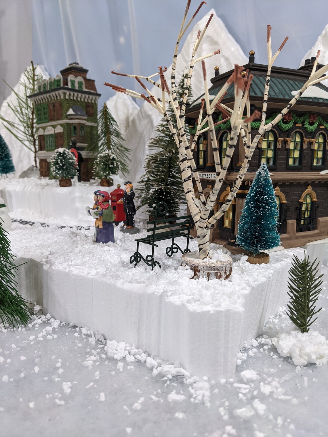 Christmas Village Display Platform for Christmas Villages - Etsy