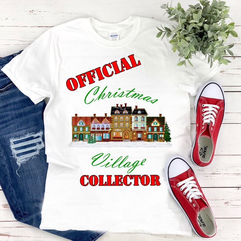 Official Christmas Village Collector Shirt Christmas Town - Etsy