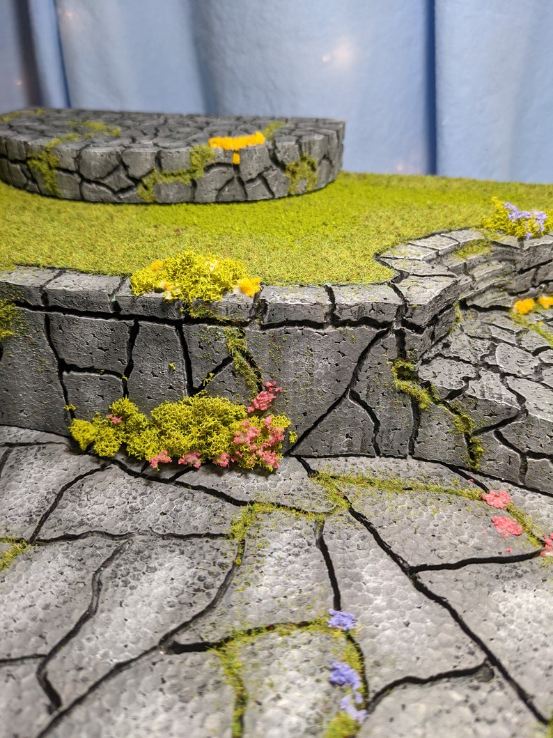 Summer Spring Village Display Platform Waterfall lemax | Etsy