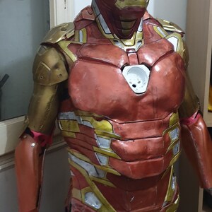 Iron Man Cosplay Costume Suit - Etsy