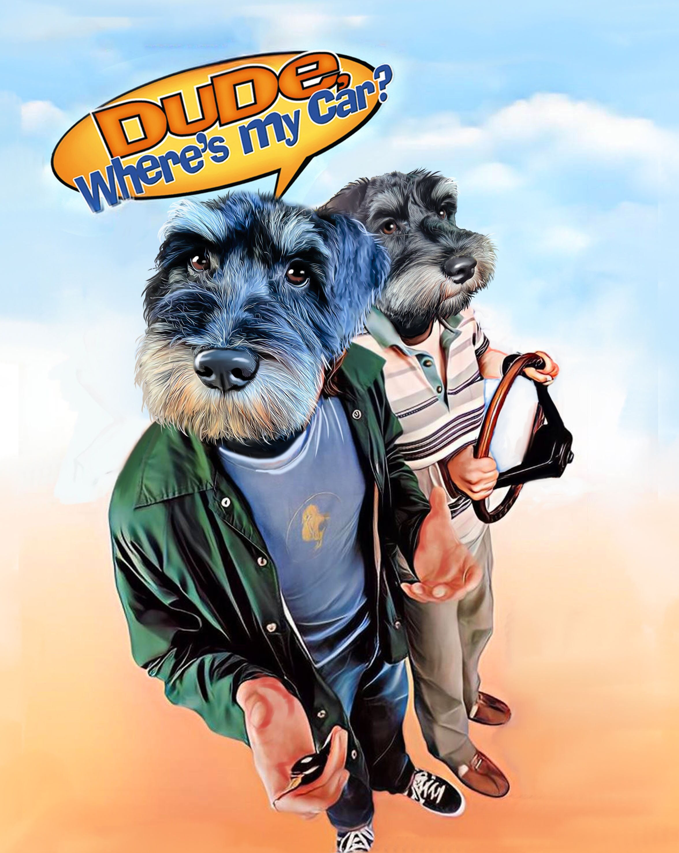 Dude Wheres My Car Dog