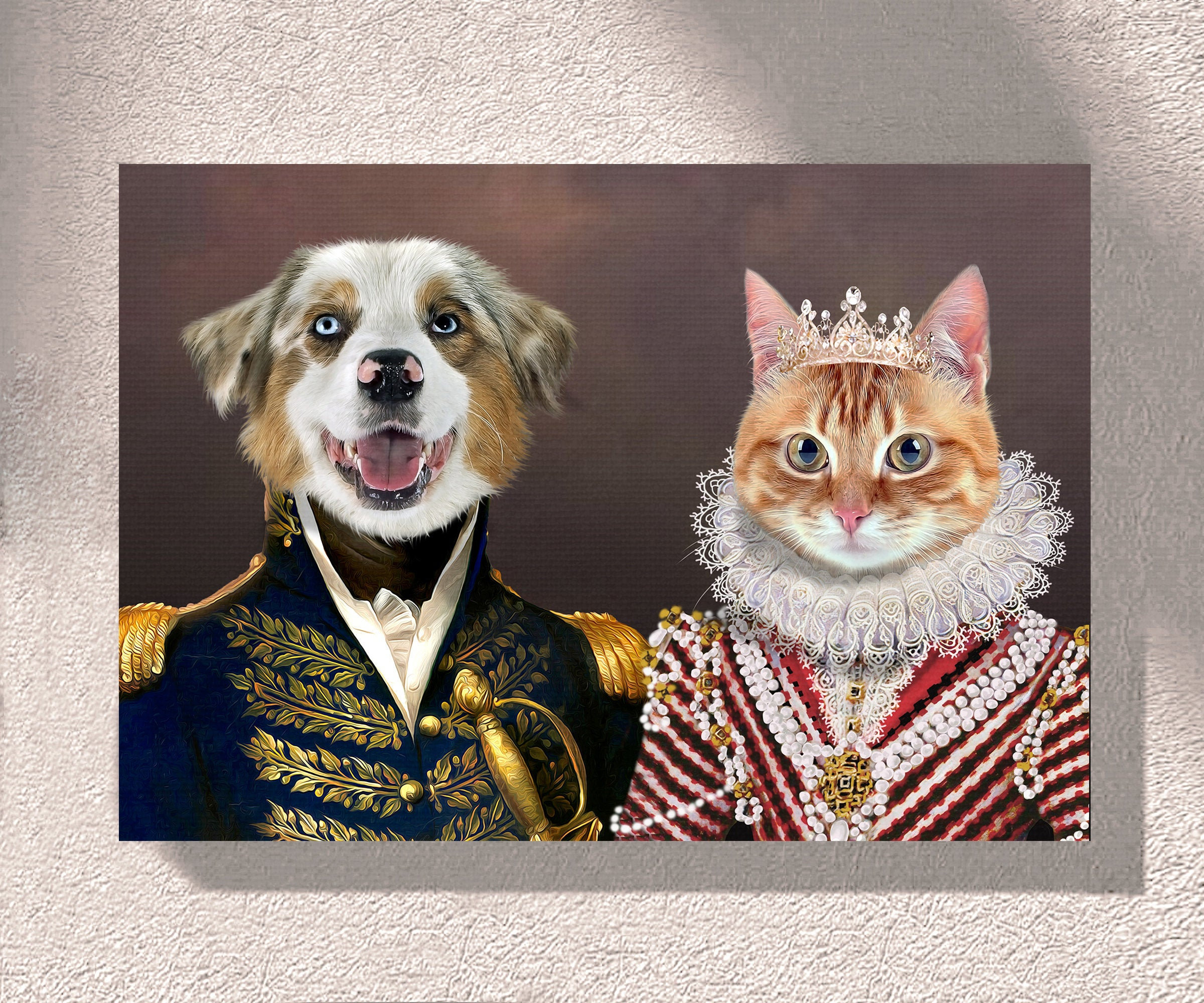 Pet Portrait Dog Portrait Custom Pet Portrait | Etsy