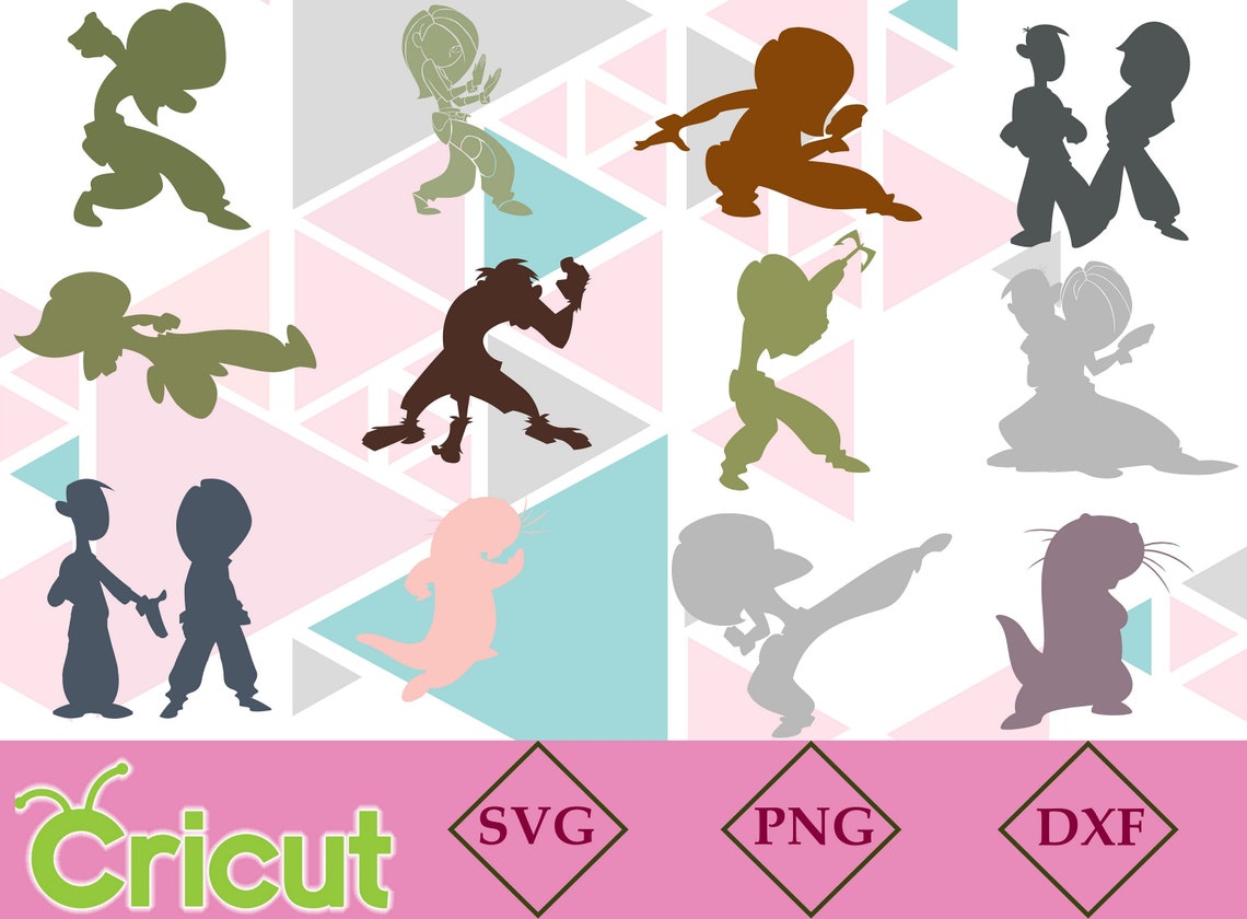 Kim possible silhouette svg dxf png Kim possible bundle | Etsy