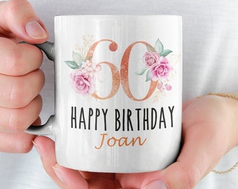 60th Birthday Mug - Etsy