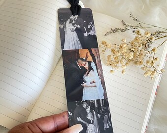 Custom Metal Photo Booth Bookmark Bookmark 1 to 3 Photos Metal Photo ...