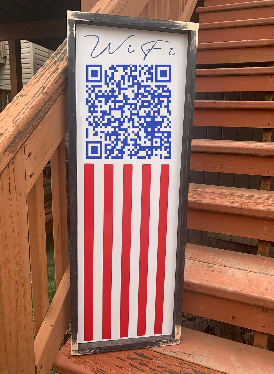Personalized Sound Wave Sign With QR Code to Hear Loved - Etsy
