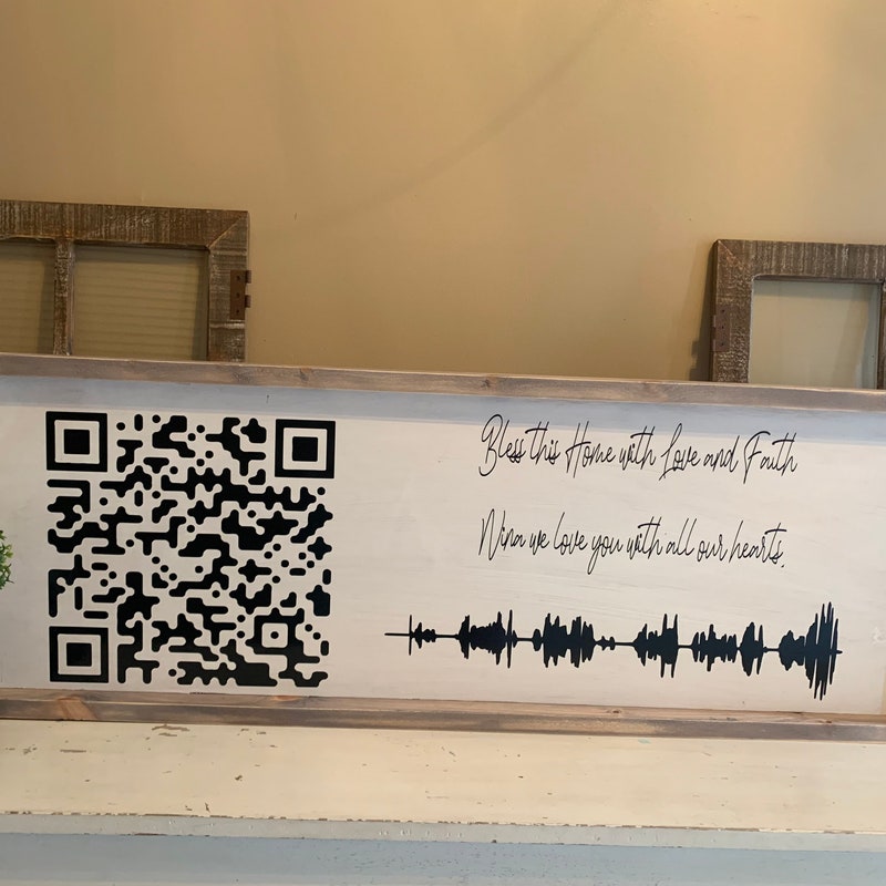 Soundwave Art Qr Code - Etsy