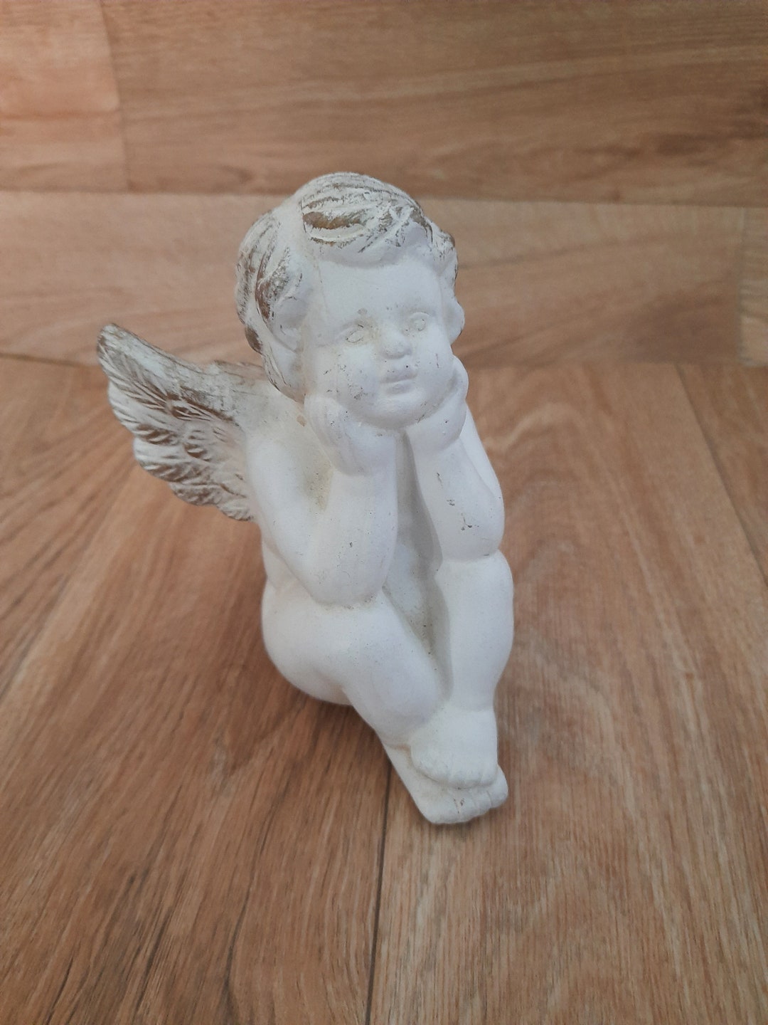 Latex Shape Latex Casting Mould Little Angel Hands on the Chin - Etsy