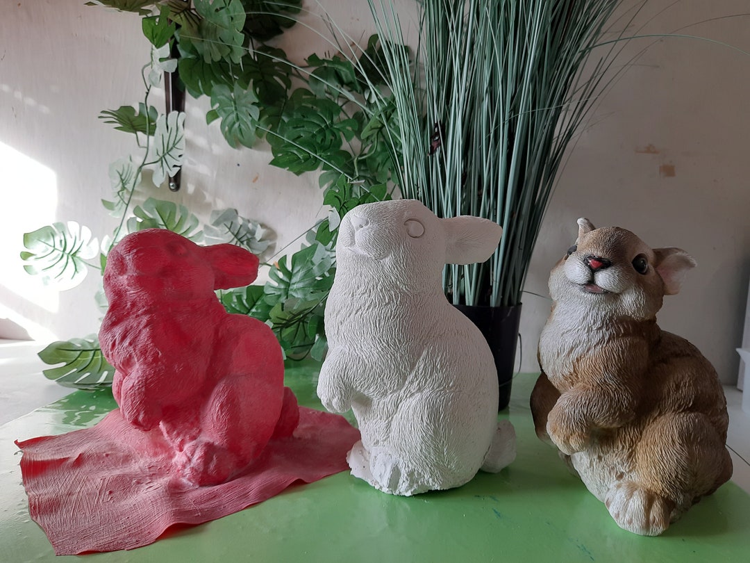 Latex Mold Latex Mold Bunny Easter Bunny Mold - Etsy