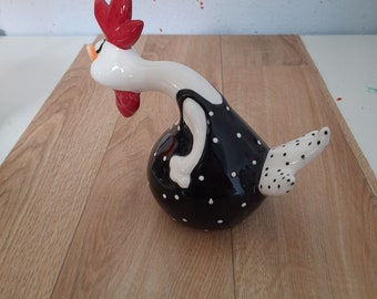 Ceramic Chicken on Wheels for Your Home Home Decor - Etsy