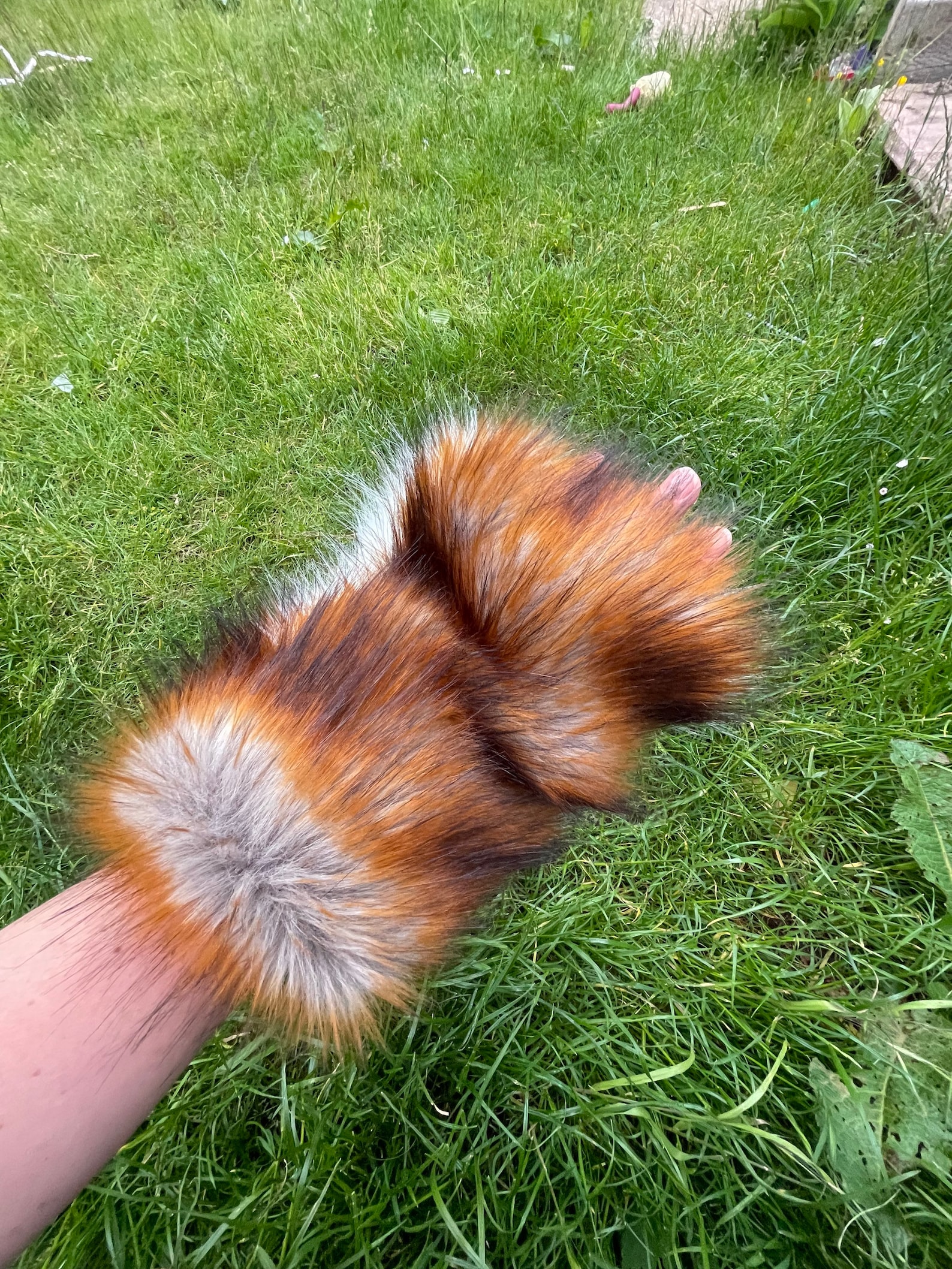 Fingerless Fox Paws - Etsy