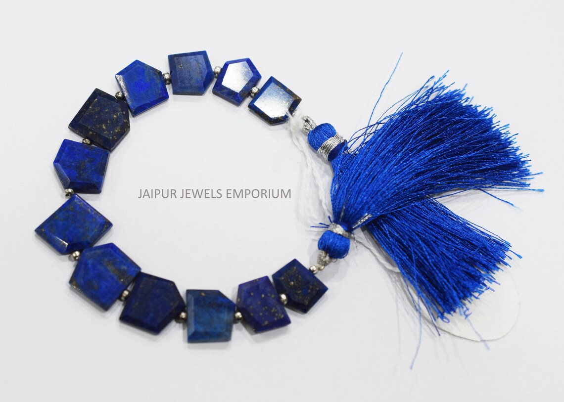 Lapis Lazuli Crown Cut Flat Tablets Brioletteslapis Lazuli - Etsy