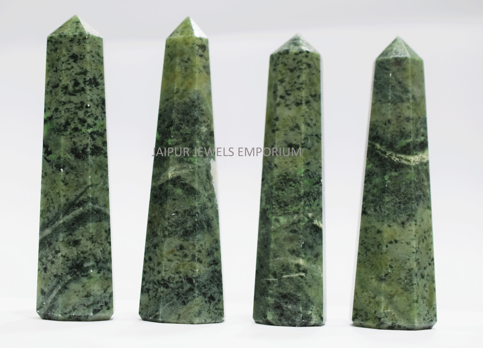 Natural Nefrite Jade Gemstones, Amazing Nefrite Jade Pillars , Nefrite ...