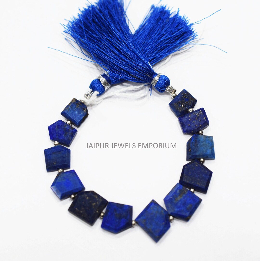 Lapis Lazuli Crown Cut Flat Tablets Briolettes,lapis Lazuli Slice ...