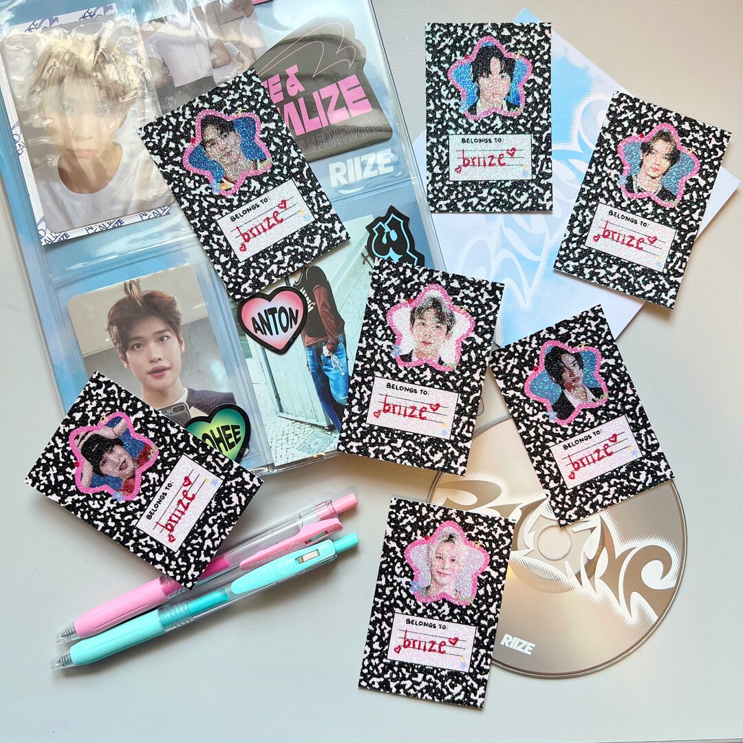 Riize School Sticker Pack - Etsy