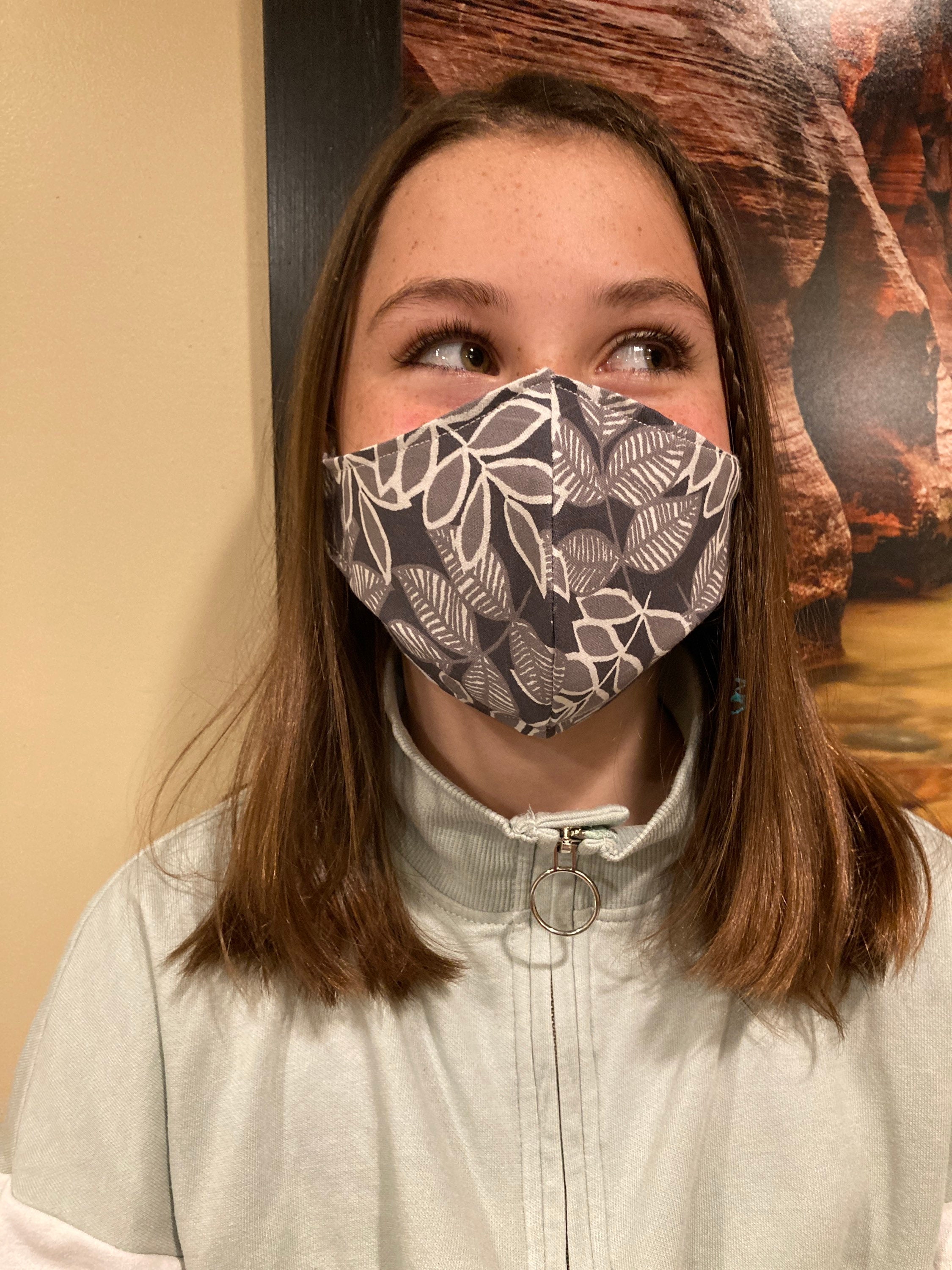 2 Pack Colorful Face Masks. - Etsy