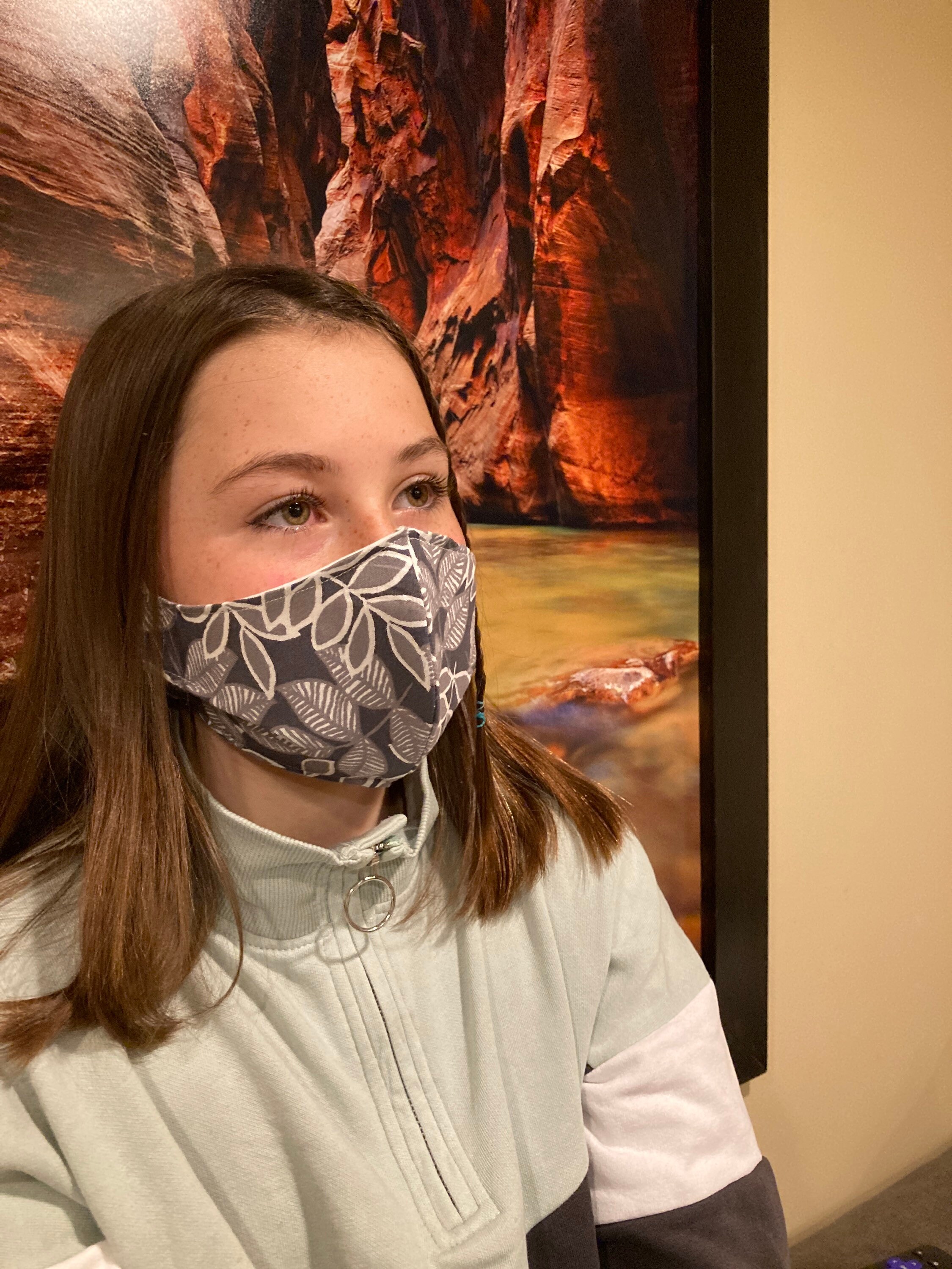 2 Pack Colorful Face Masks. - Etsy