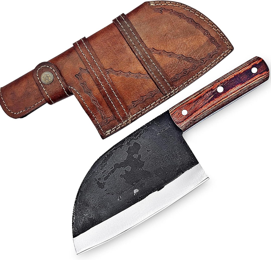 Christmas Gift, Custom Cleaver, Serbian Cleaver, Chopper, Kitchen Chef ...