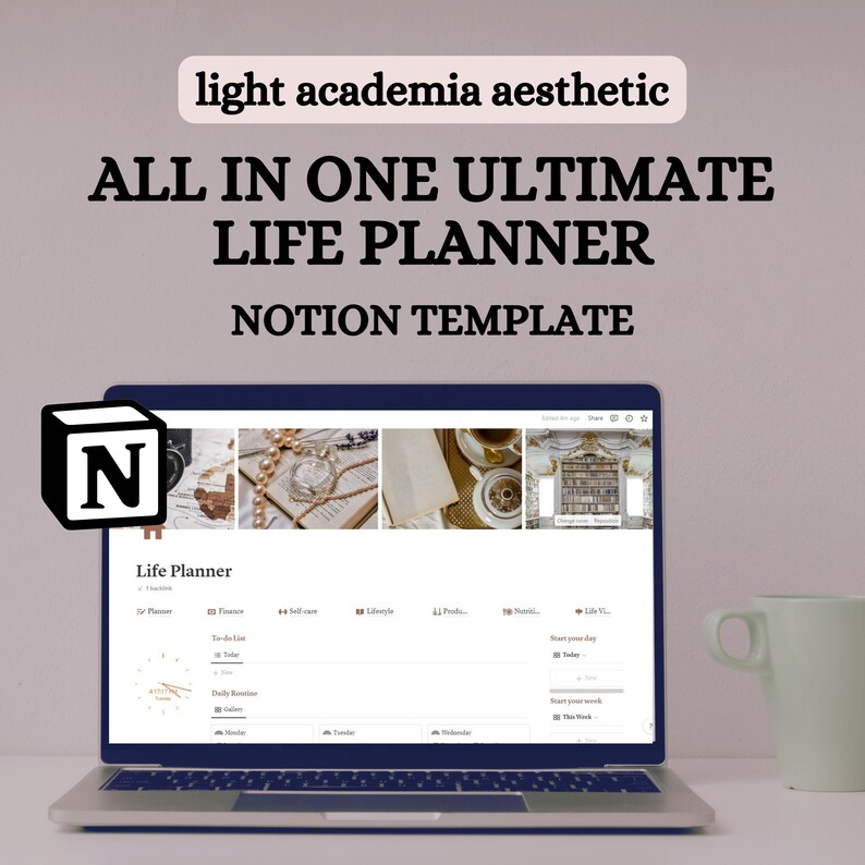 Notion Ultimate Life Planner 2023 All in One Notion Template - Etsy