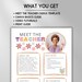 Meet the Teacher Editable Canva Template Printable Teacher Resource ...