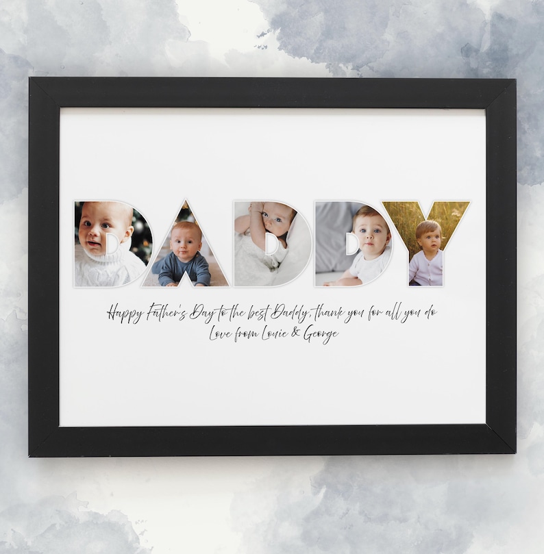 Dad Picture Frame Wall Decoration Family Photo Birthday Present ...