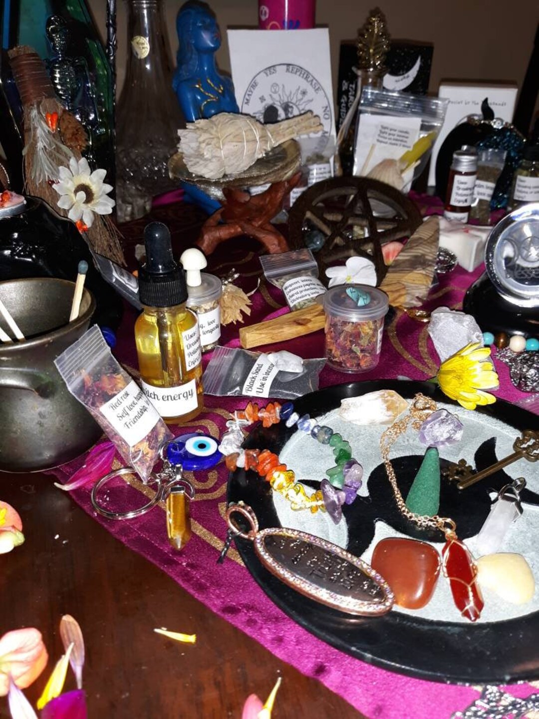 Witchcraft Kit, Beginner Witch Kit, Witchy Supplies Start up Kit ...