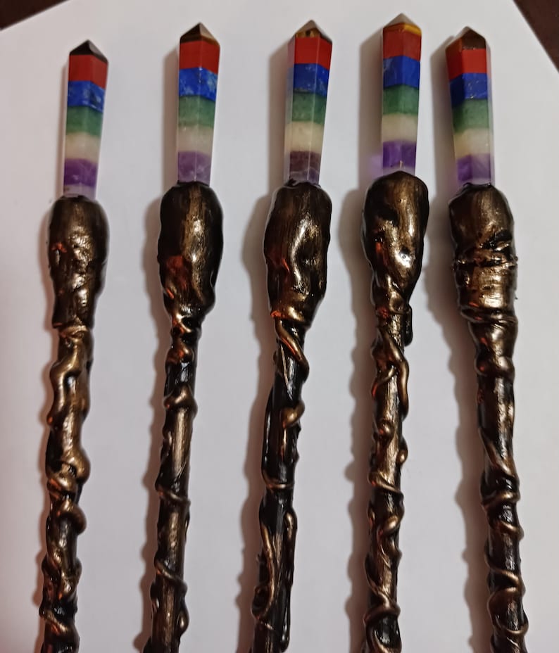 Witches Magic Wand,crystal Wand, Handmade - Etsy
