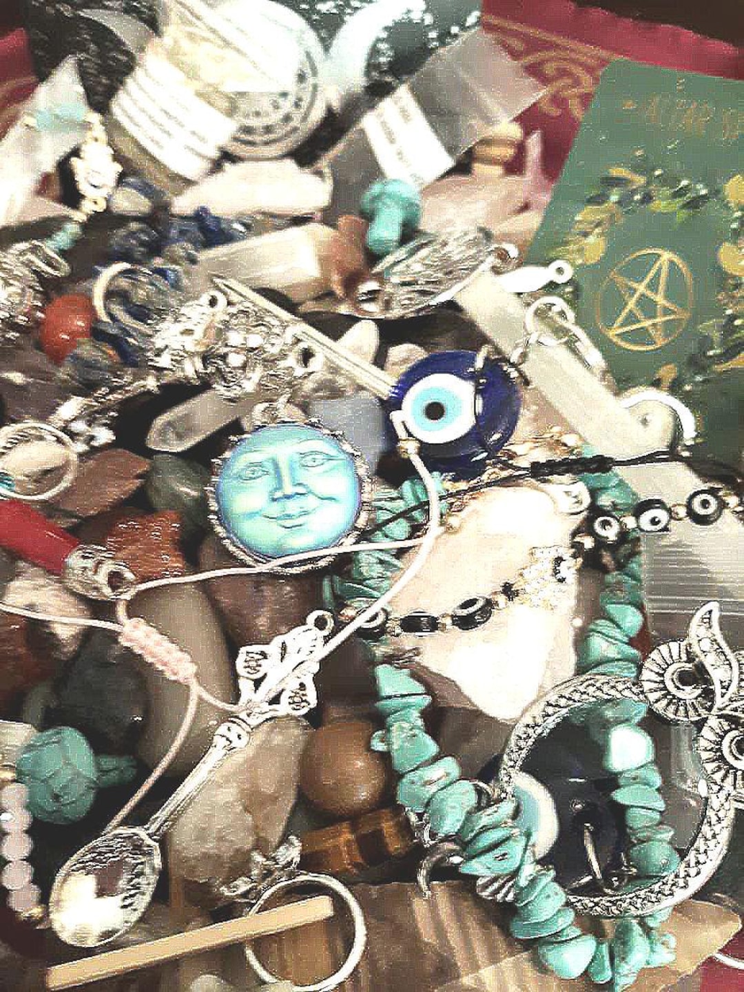 Crystal Confetti Scoops,witchy Scoops, Witchcraft,mystery - Etsy