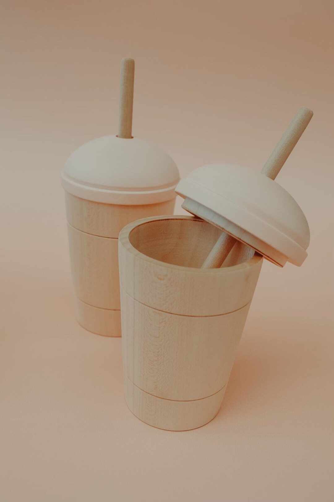 PREORDER JUNE Play Kitchen Wooden Milkshake Cup Toy - Etsy