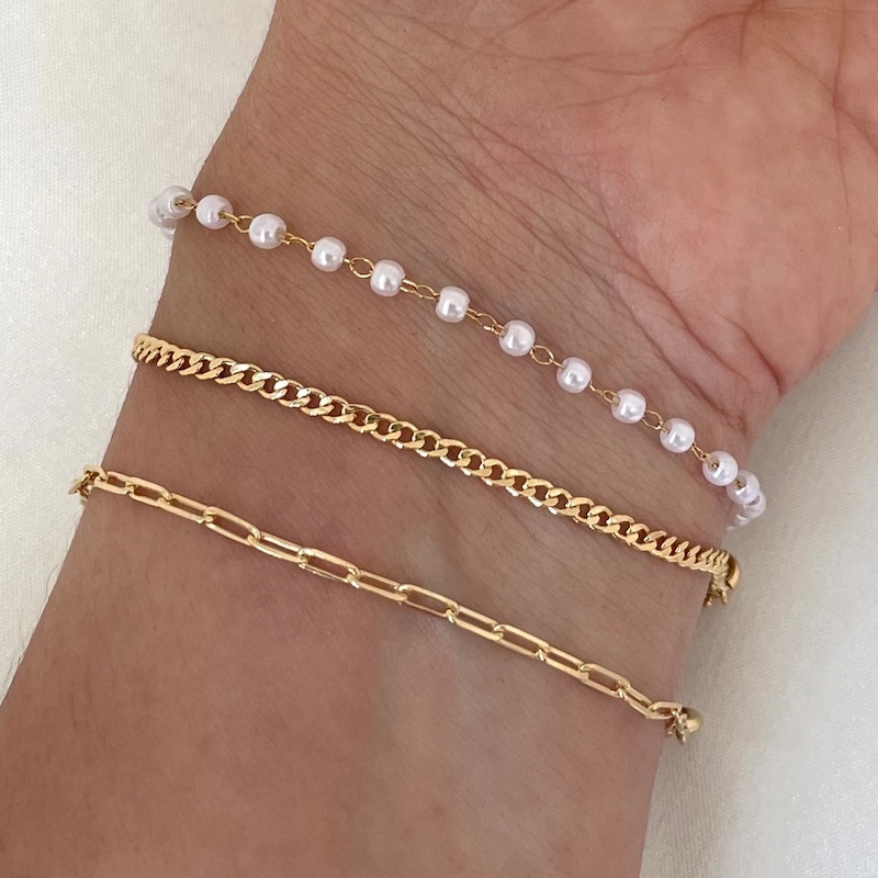 Layered Bracelets - Etsy