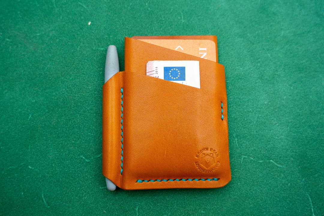 Wallet No. 46 | EDC Wallet With Pen Holder | Minimalist Wallet | Wallet ...
