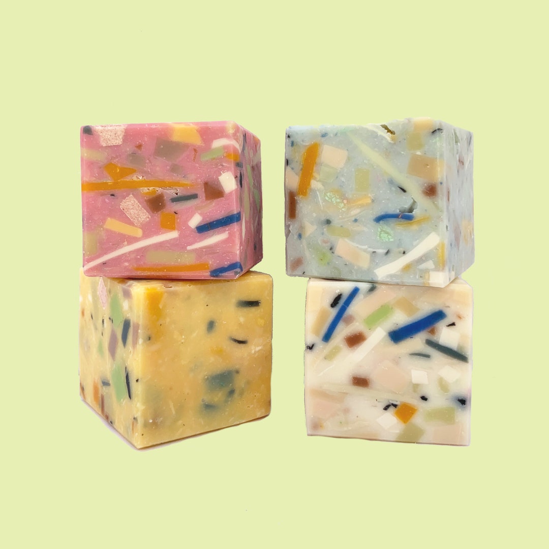 Confetti Solid Dish Soap | Zero Waste | Recycled Soap | Sustainable ...