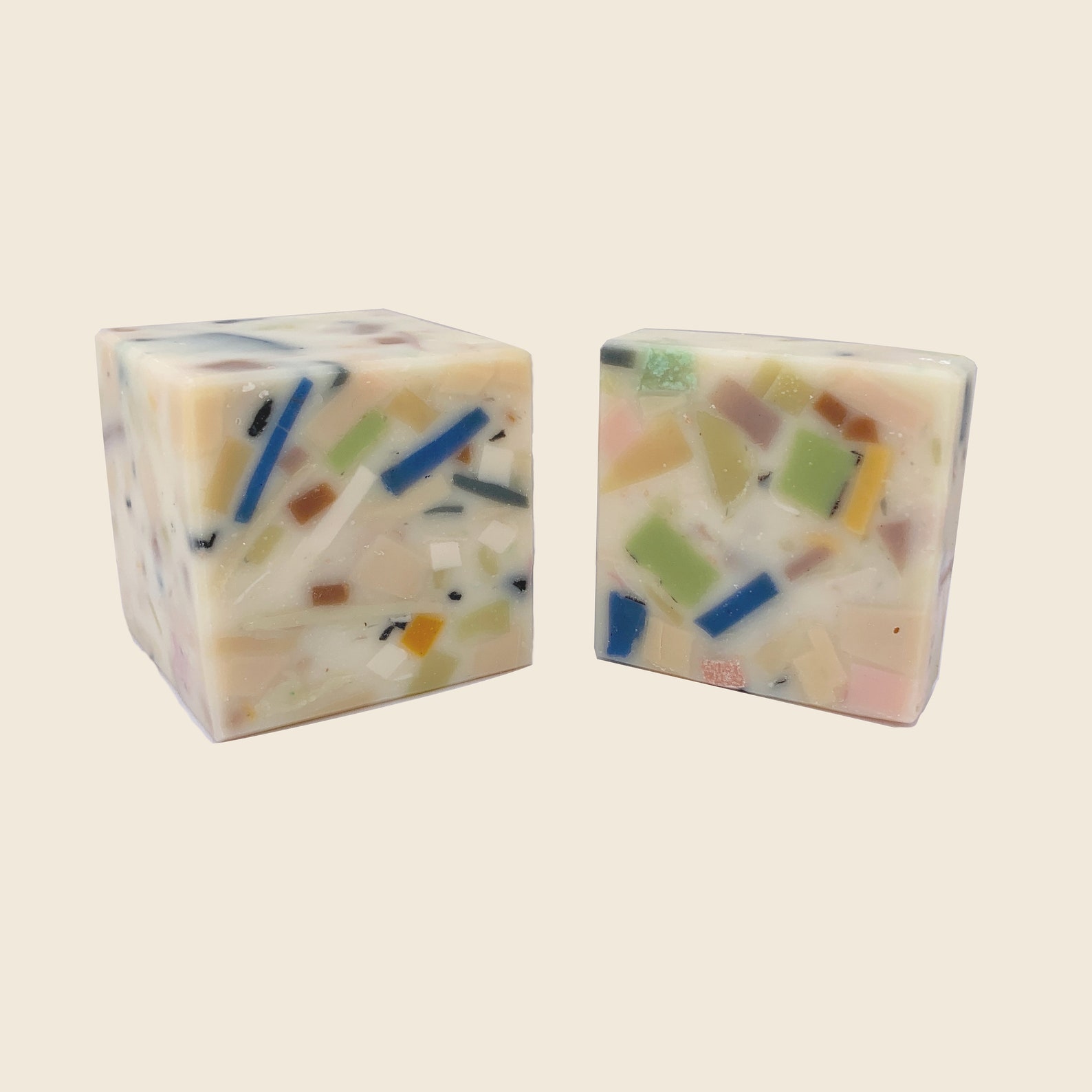 Confetti Solid Dish Soap Zero Waste Recycled Soap - Etsy