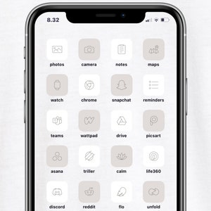 1400+ Parisian Ios App Icon Pack | Chocolate | Gray | Ios 14 ...