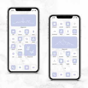1000+ Pastel Purple Ios App Icon Pack | Widgetsmith | Minimalistic ...