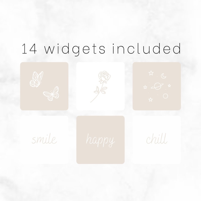 1000 Cream Beige Ios App Icon Pack Minimalistic Neutral - Etsy