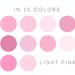 Cute Light Pink Desktop Folder Icons for MacBook and Windows ...