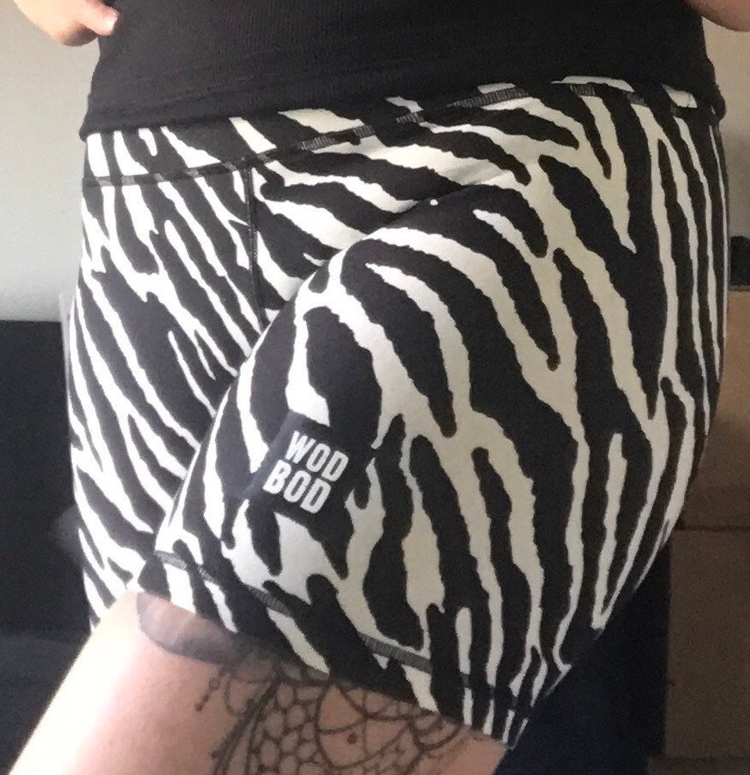 Pantalones cortos estampados Zebra - Etsy México