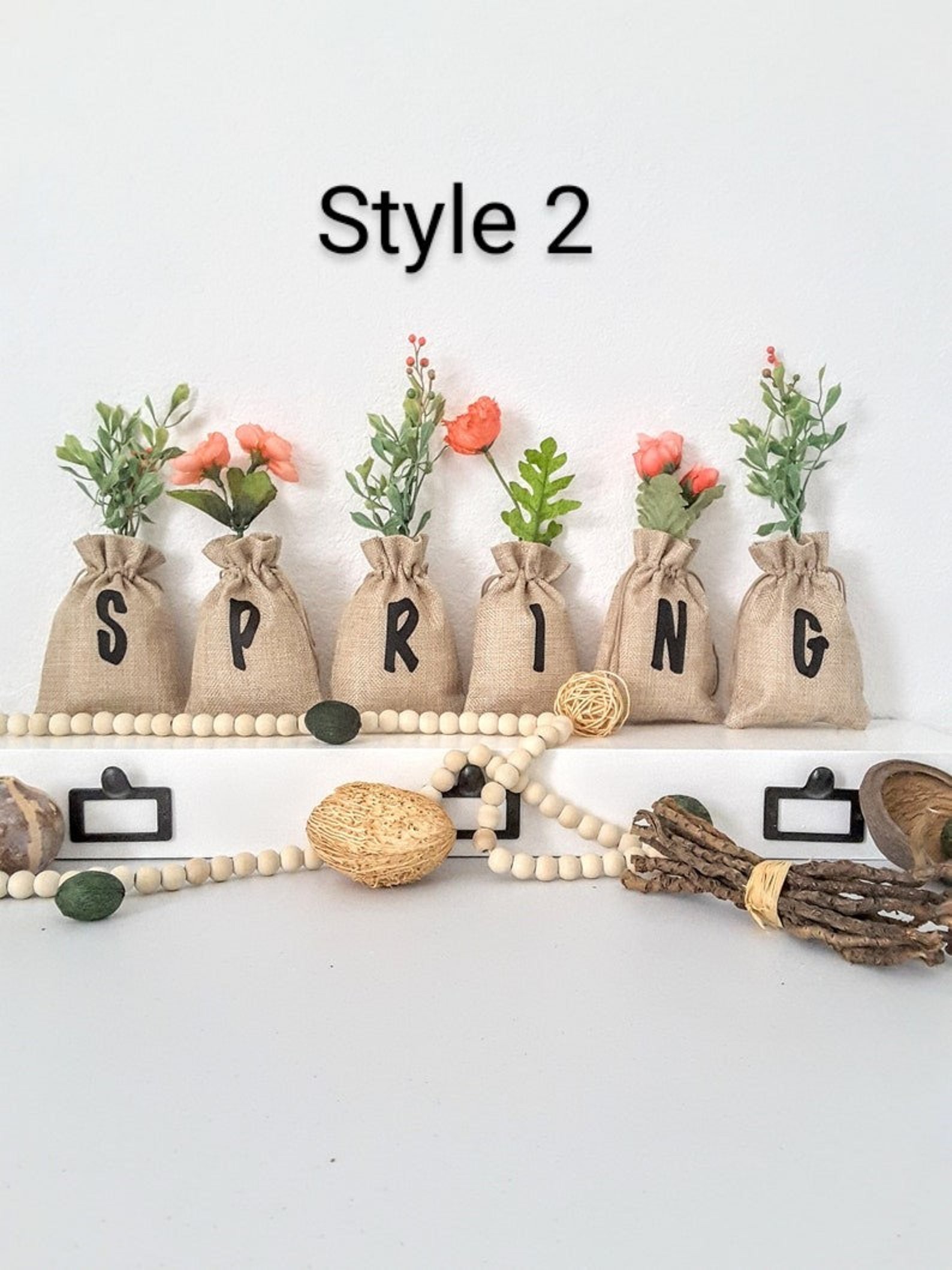 Mini Spring Farmhouse Sign Decor Mini Spring Decor Mini - Etsy