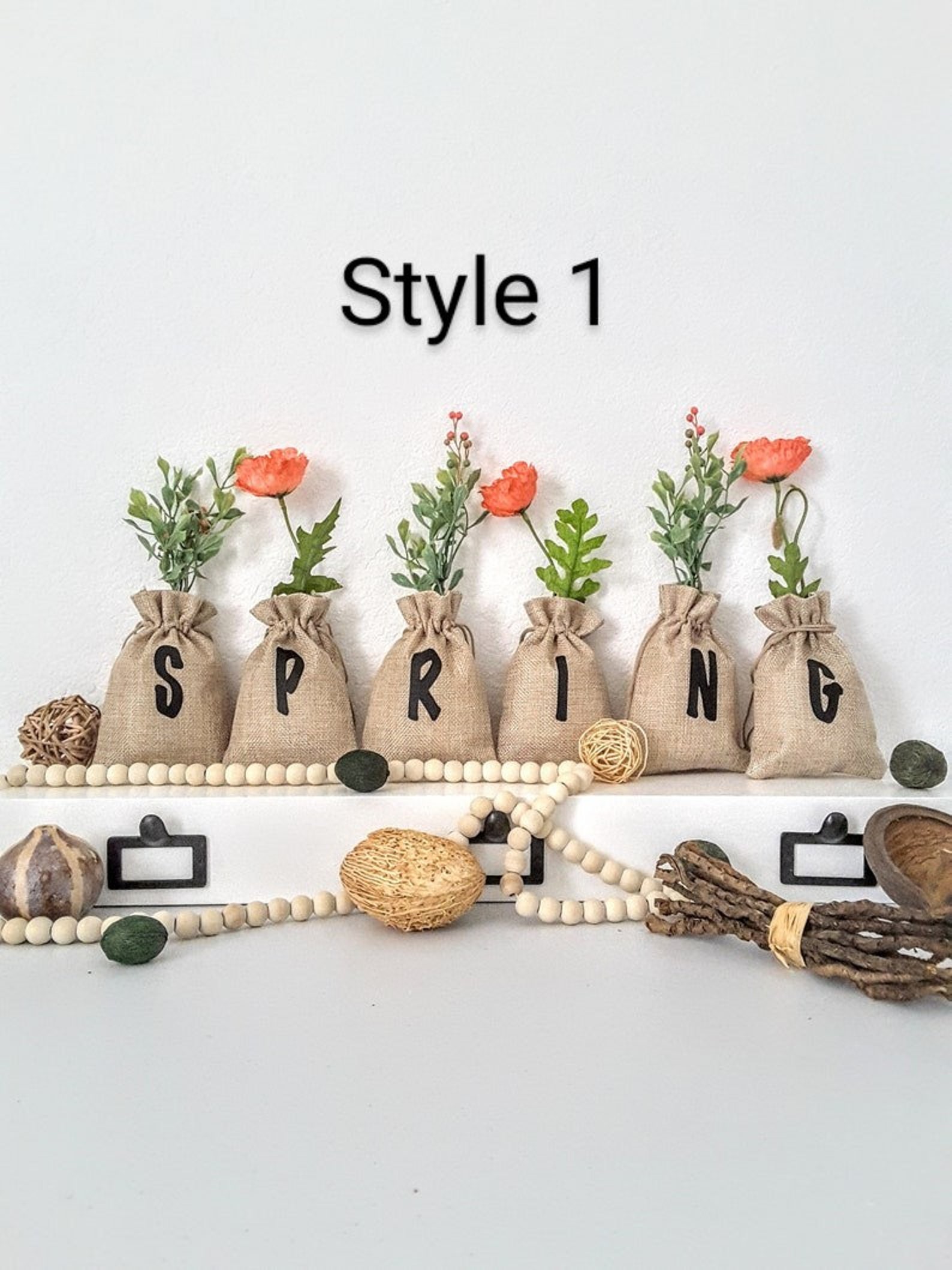 Mini Spring Farmhouse Sign Decor Mini Spring Decor Mini - Etsy