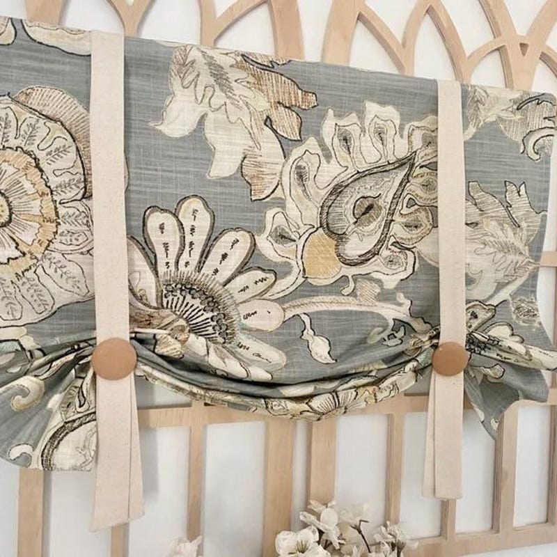 Floral Valance for Window - Etsy