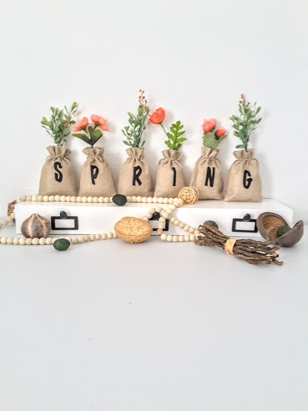 Mini Spring Farmhouse Sign Decor, Mini Spring Decor, Mini Spring Sign ...