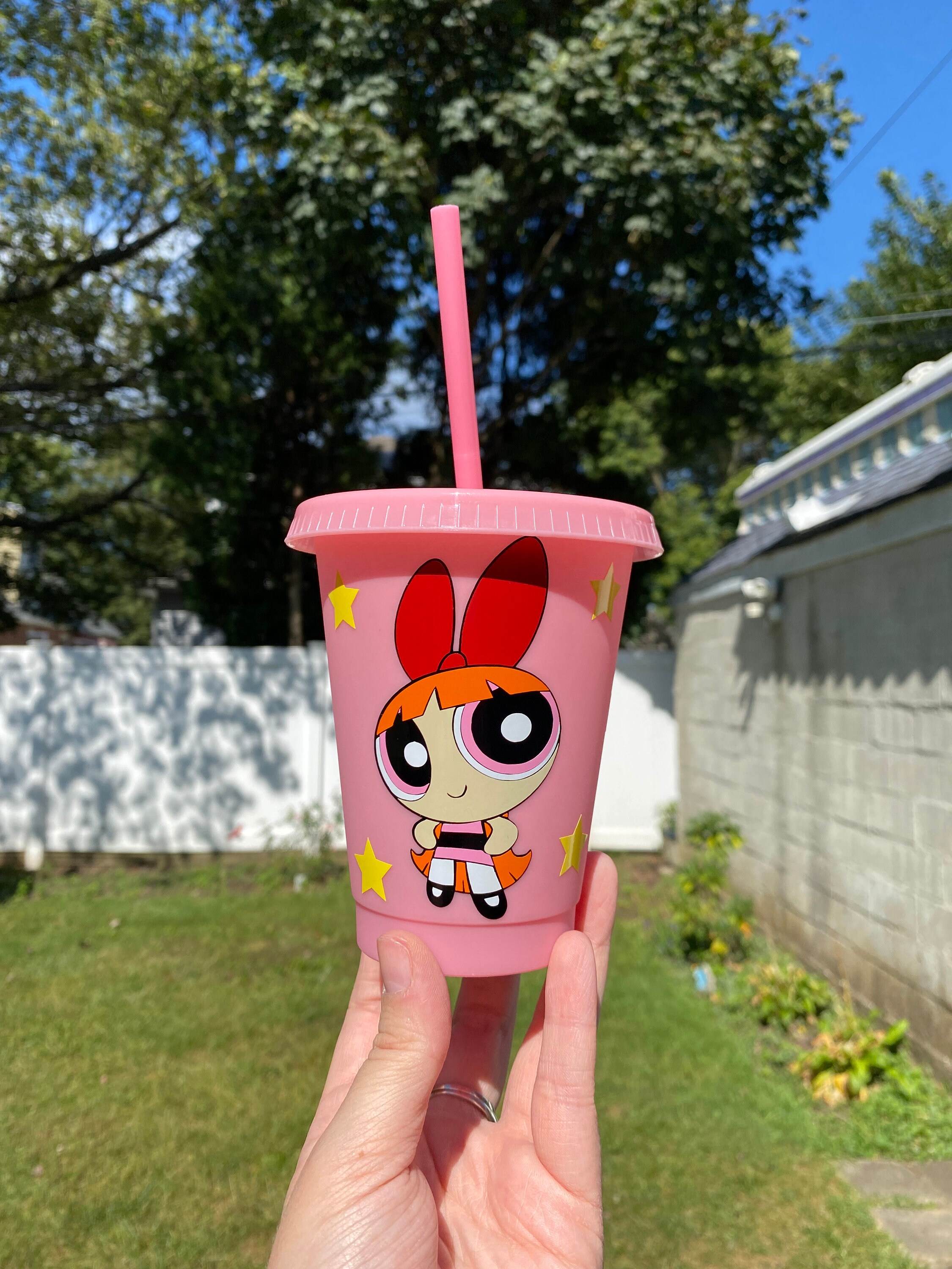 Powerpuff Girls 16oz Kids Cold Cup Blossom Buttercup | Etsy