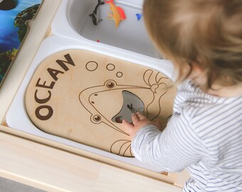 Small Lid TROFAST / Flisat IKEA Theme AUTUMN to Develop Fine - Etsy