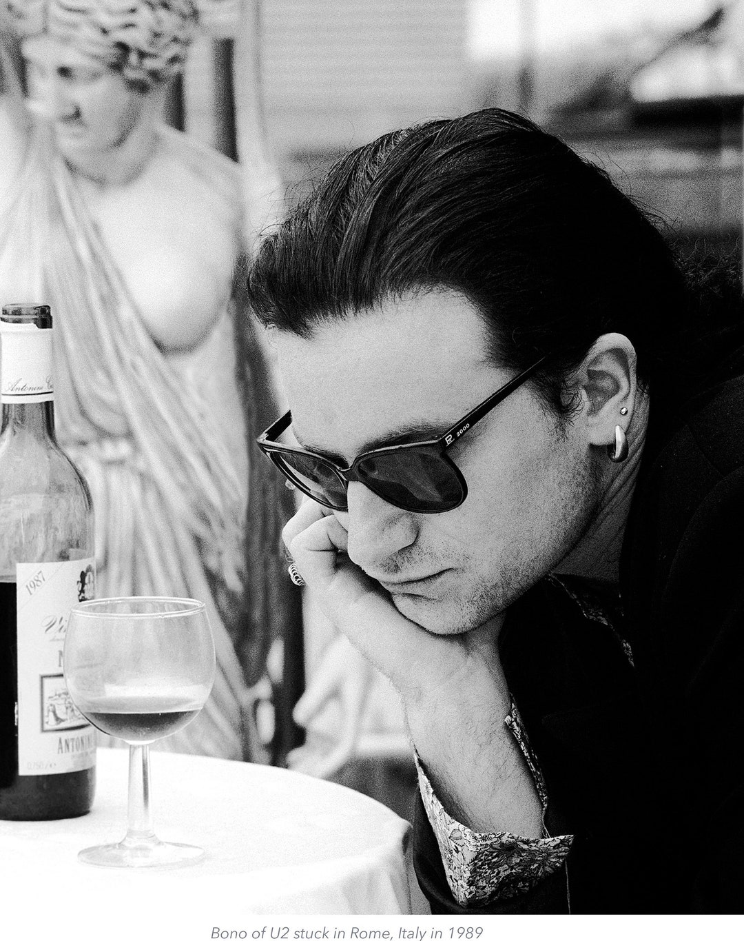 Bono and Wine Glass - Etsy