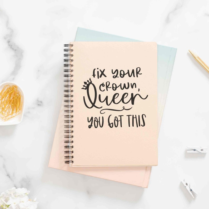 Fix Your Crown Queen SVG You Got This SVG Commercial Svg - Etsy