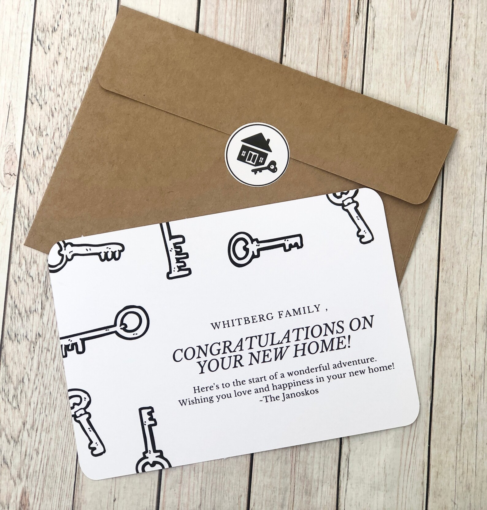 New Home Gift Set 2 Personalized Gift Box Real Estate - Etsy